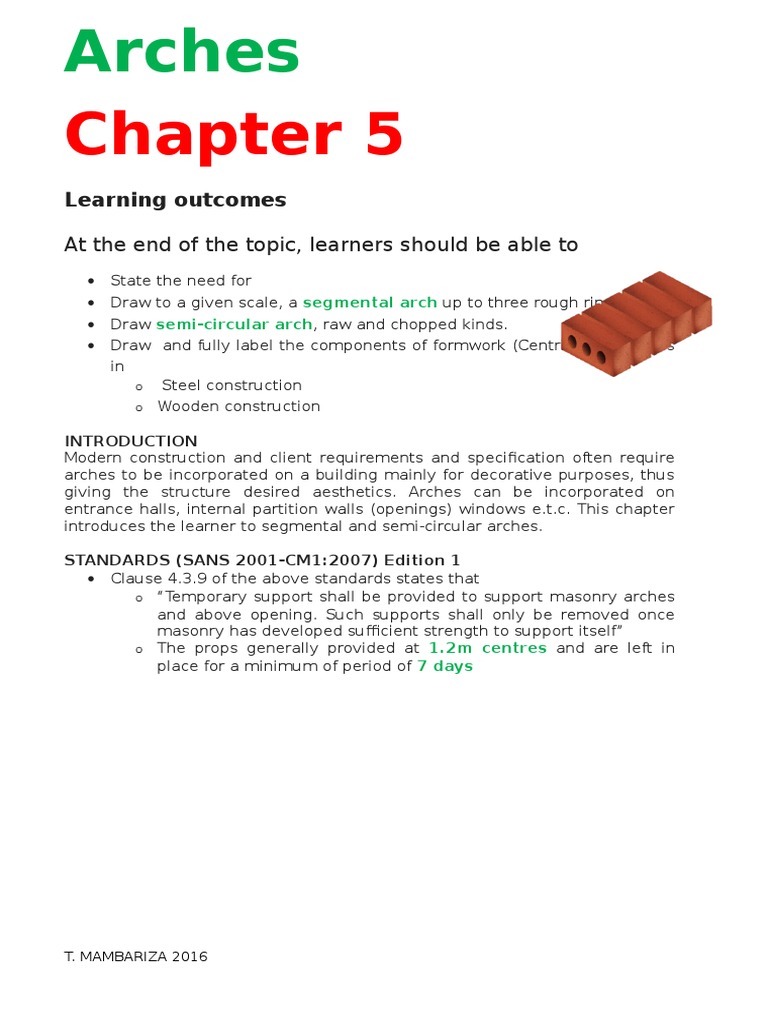 Arches | PDF | Masonry | Buildings And Structures
