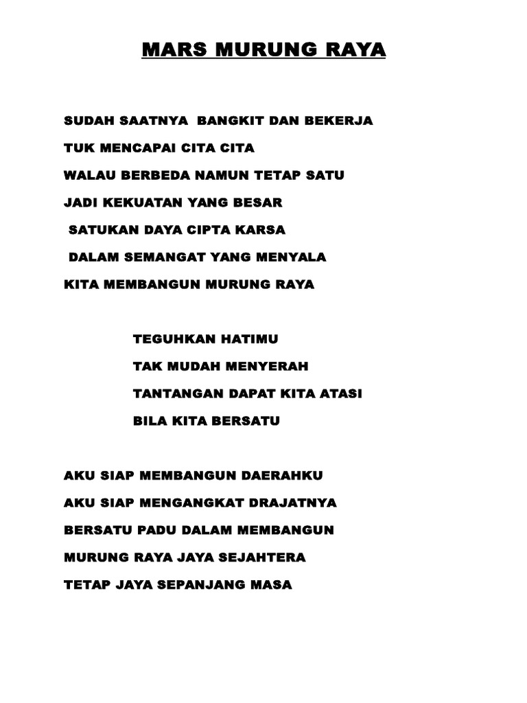 Mars Murung Raya | PDF
