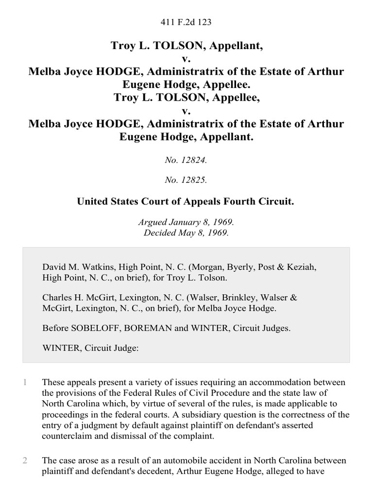 United States Court of Appeals Fourth Circuit.: No. 12824. No. 12825 ...