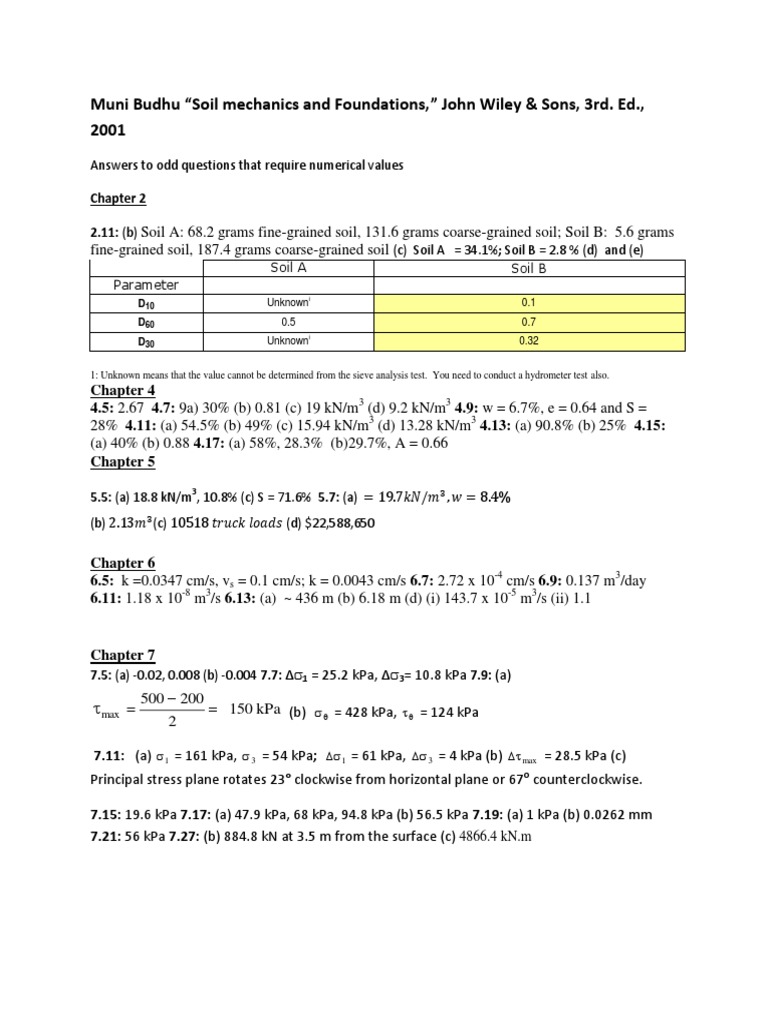 Answers To Selected Exercises | PDF
