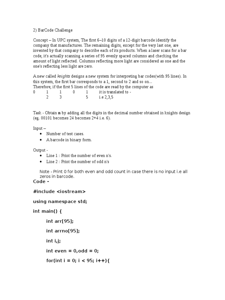 Code - #Include Using Namespace STD Int Main (Int Arr (95) Int Arrno (95) Int I, J Int Even 0 ...