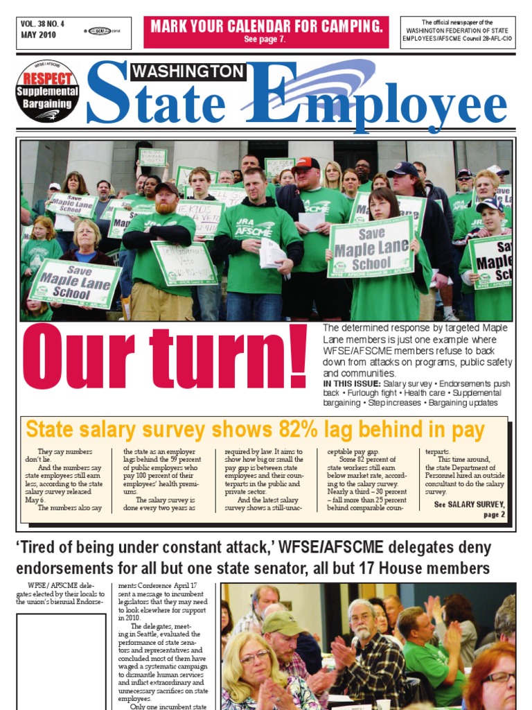 Washington State Employee 5/2010 | PDF | American Federation Of State ...