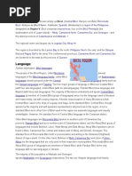 Bicolano Dialect | PDF | Human Communication | Linguistics