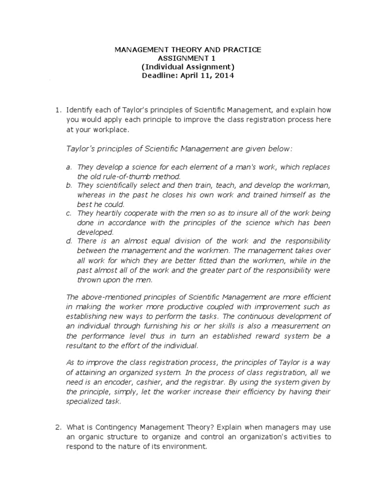 Management Theory and Practice - 2 | PDF | Leadership | Goal