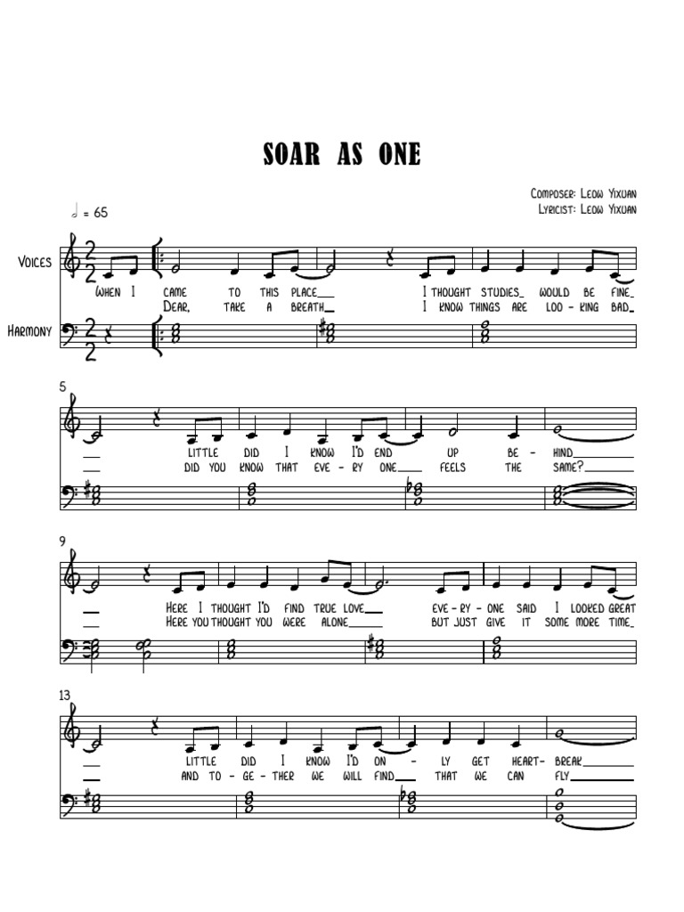 Soar As One | PDF