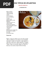 10 Recetas Lencas | PDF | Maíz | Comida y bebida
