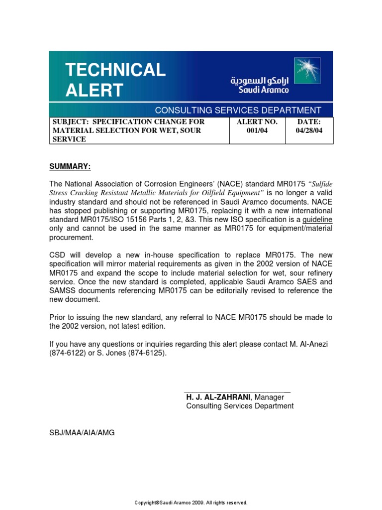 Technical Alert: Consulting Services Department | PDF | Business ...