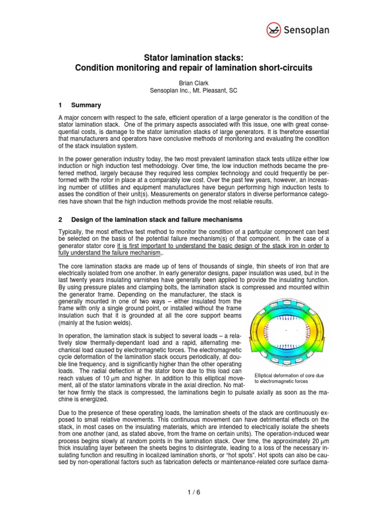 Loop Test and Core Repair | PDF | Electromagnetic Induction | Electric ...