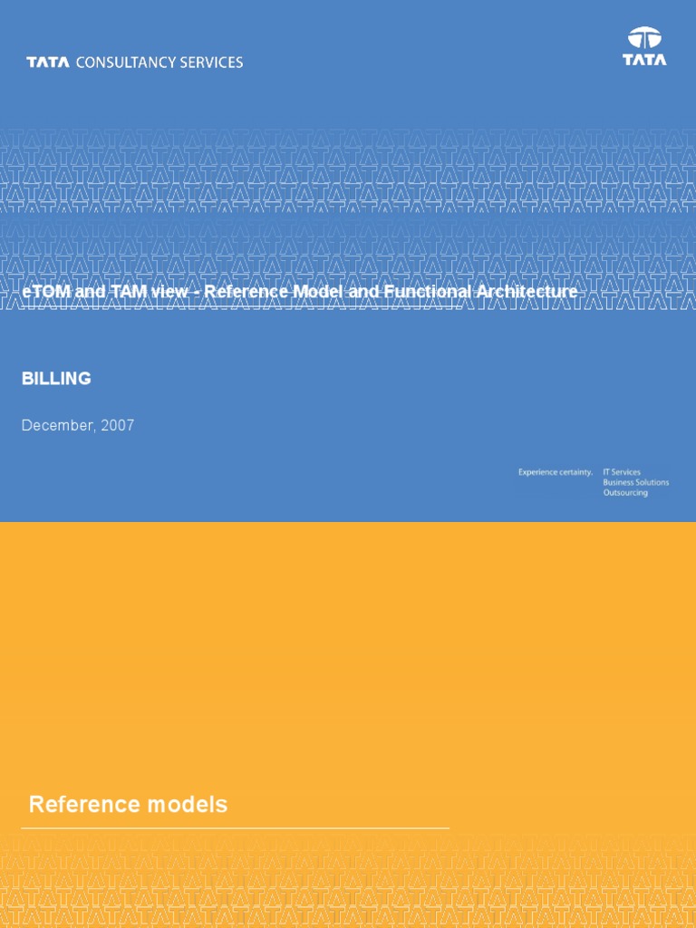 Billing Reference Architecture | PDF | Invoice | Payments