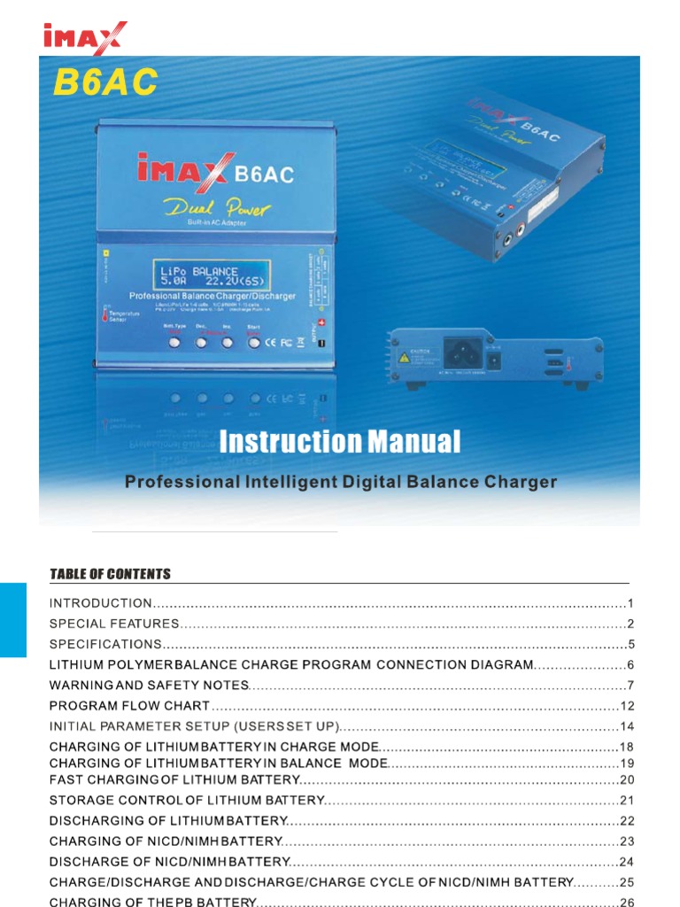 iMAX B6AC Manual PDF | PDF