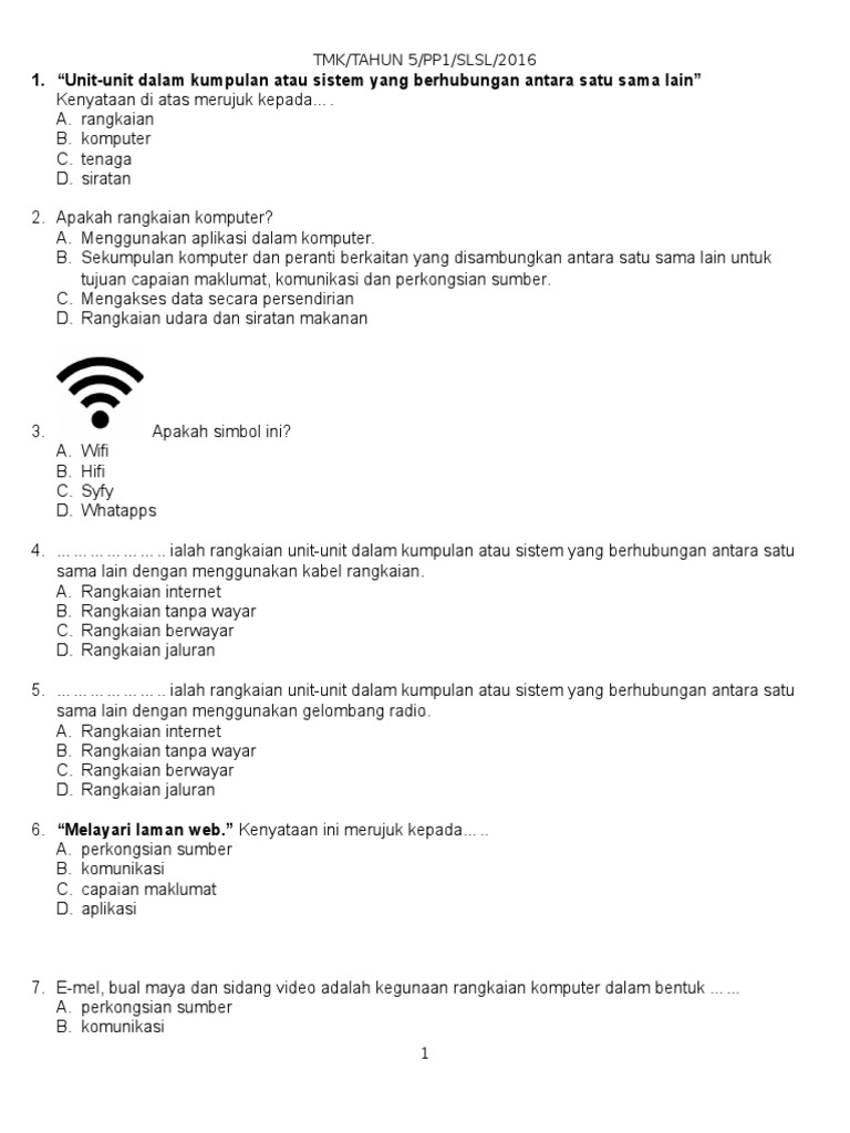 TMK Exam Paper | PDF