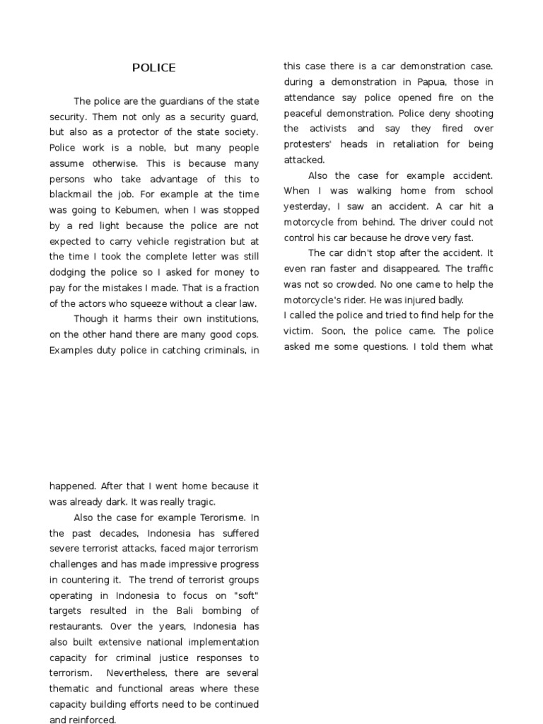Police | PDF