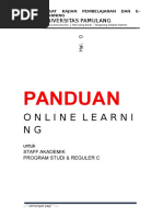 Ayusita - Cover Pedoman E-Learning | PDF