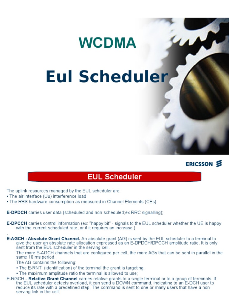 Eul Scheduler | PDF | Scheduling (Computing) | Telecommunications