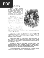 Ang Mahiwagang Bulaklak NG Matandang Babae | PDF