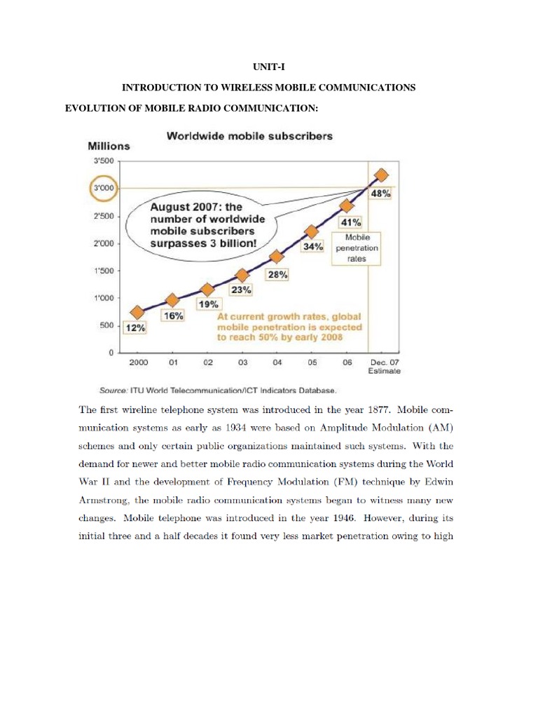 Cellular Mobile Communication | PDF