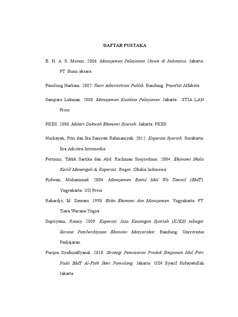 Dafpus Dan Lampiran | PDF
