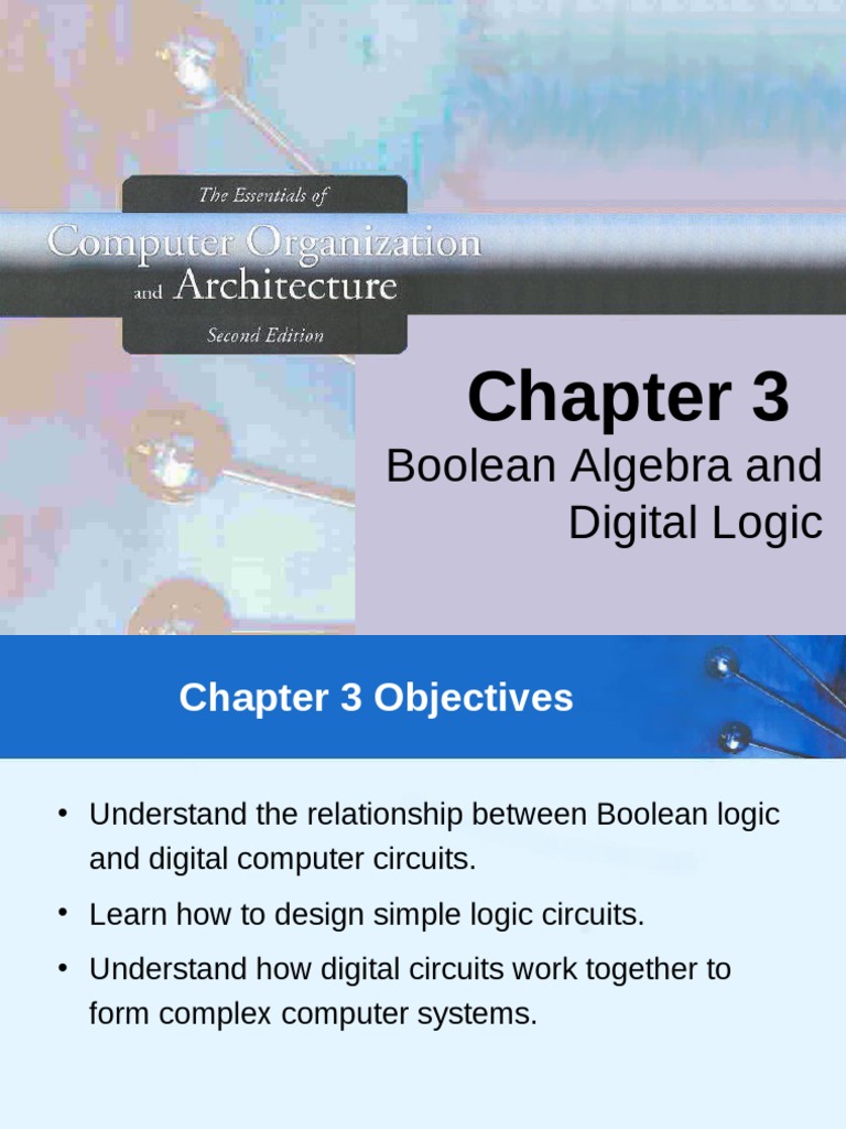Boolean Alegbra and Digital Logic | PDF | Boolean Algebra | Teaching Mathematics