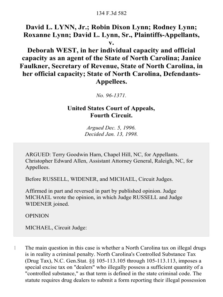 United States Court of Appeals, Fourth Circuit | PDF | Ex Parte Young ...