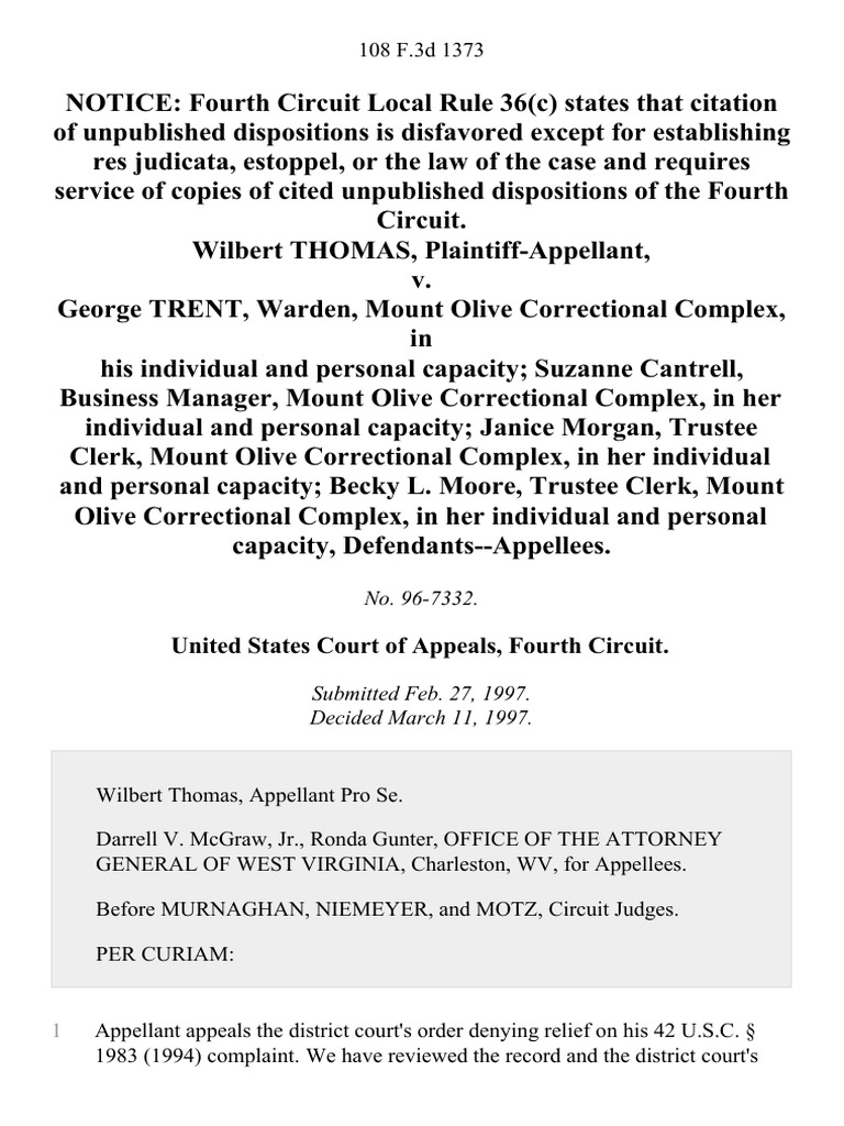 United States Court of Appeals, Fourth Circuit | PDF