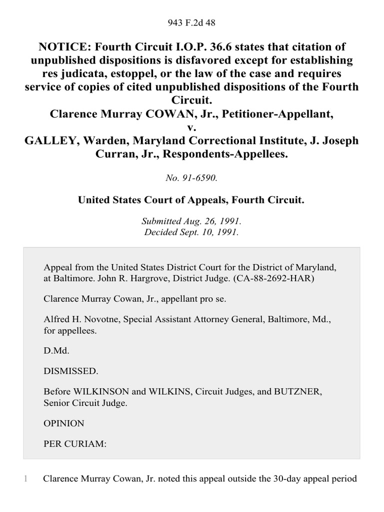 Appeal Dismissed for Late Filing | PDF