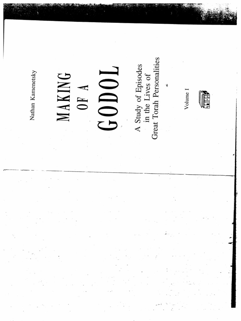The Making of a Godol | PDF