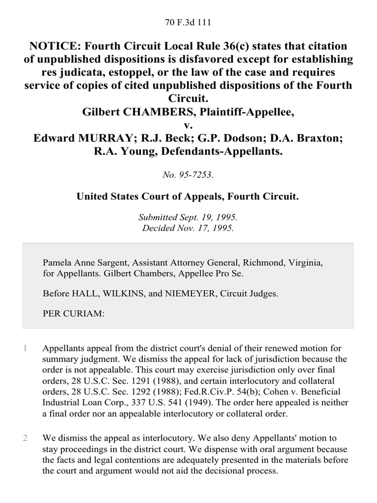 Appeal Dismissed as Interlocutory | PDF