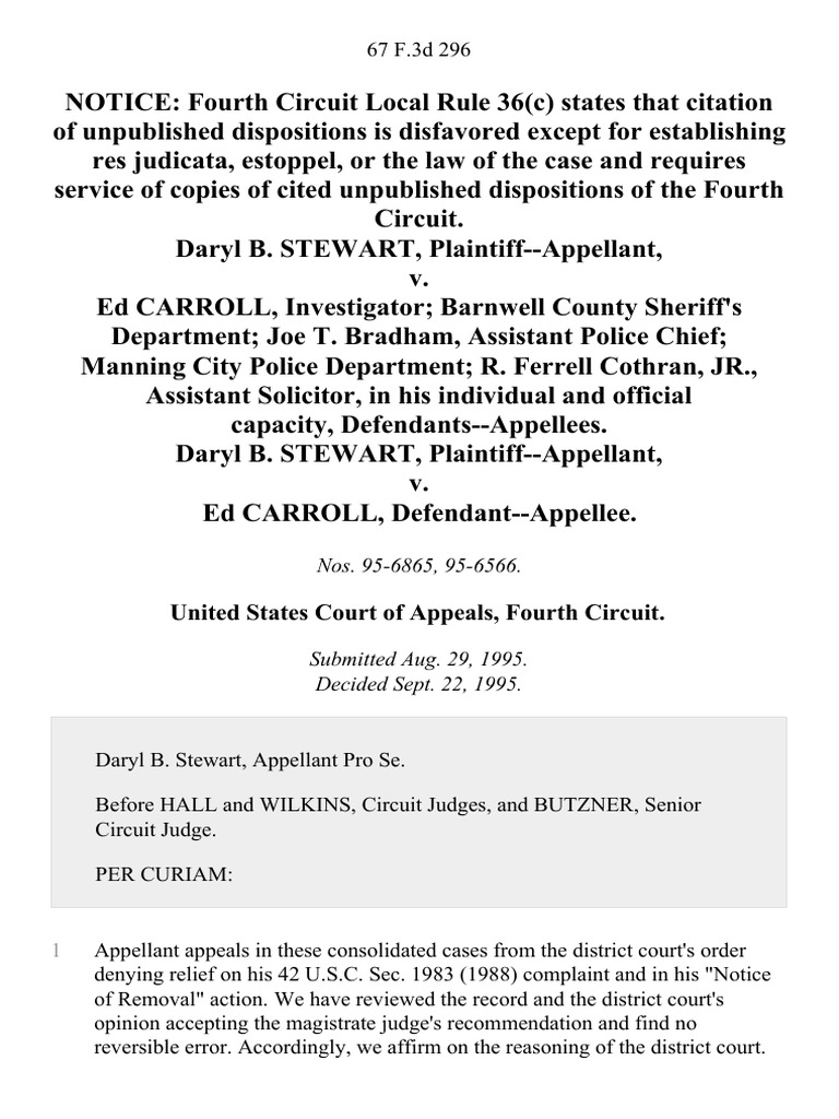 United States Court of Appeals, Fourth Circuit | PDF