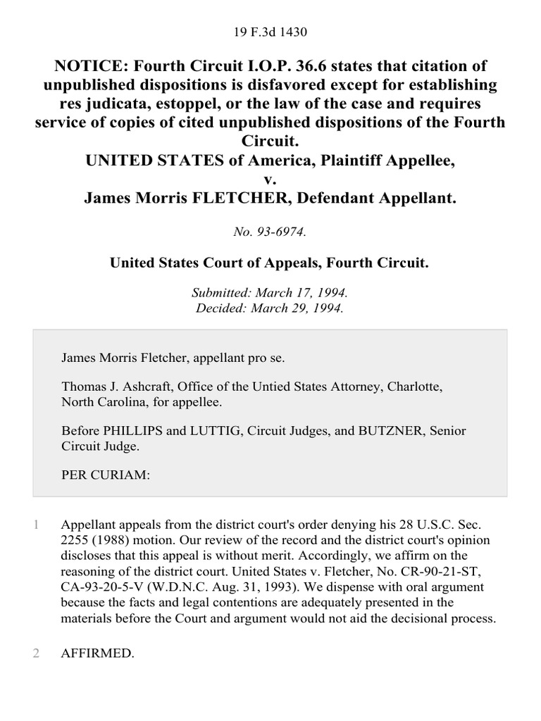 Legal Appeal Decision Summary | PDF