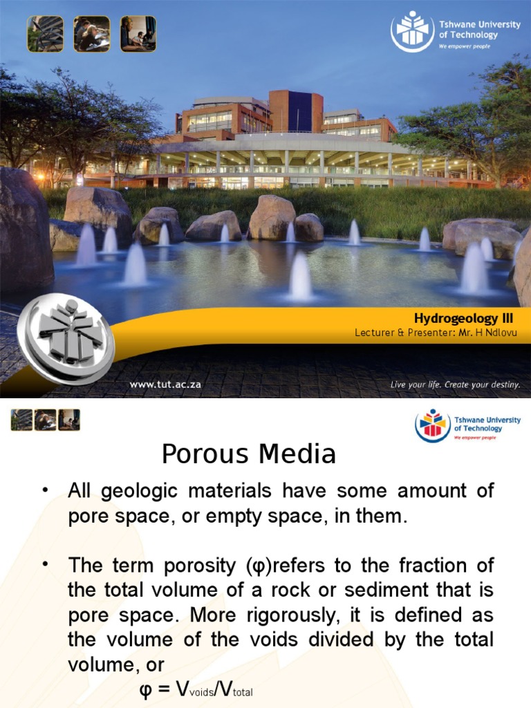 Understanding Porous Media in Hydrogeology | PDF