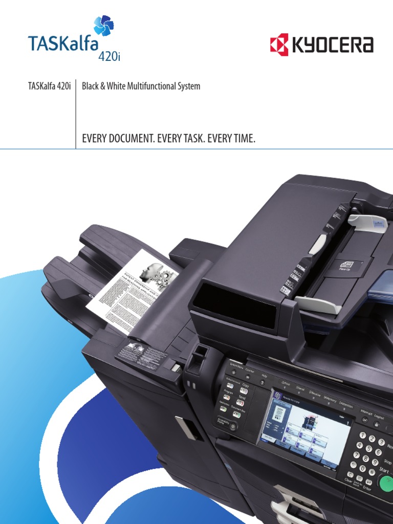 TASKalfa 420i 2-Pg Specification Sheet | PDF | Image Scanner | Portable ...