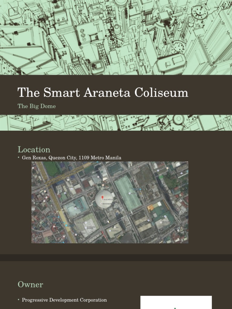 The Smart Araneta Coliseum | PDF | Sports | Basketball