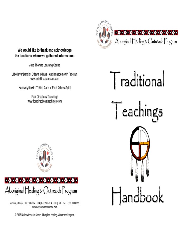 Medicine Wheel Traditional Teachings Booklet | PDF | Iroquois ...