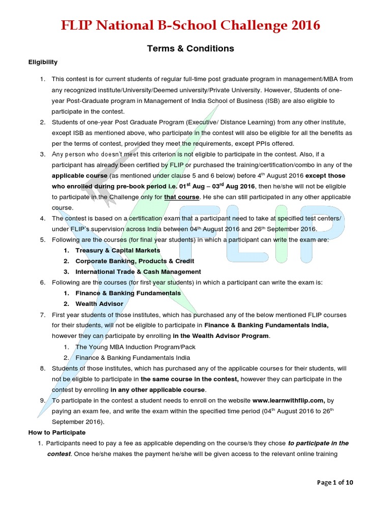 Flip Certification Guidlines | PDF | Voucher | Test (Assessment)