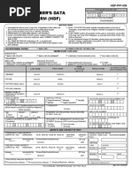 Member's Data Form (MDF) Print (No. 911146020078) | PDF | Birth ...