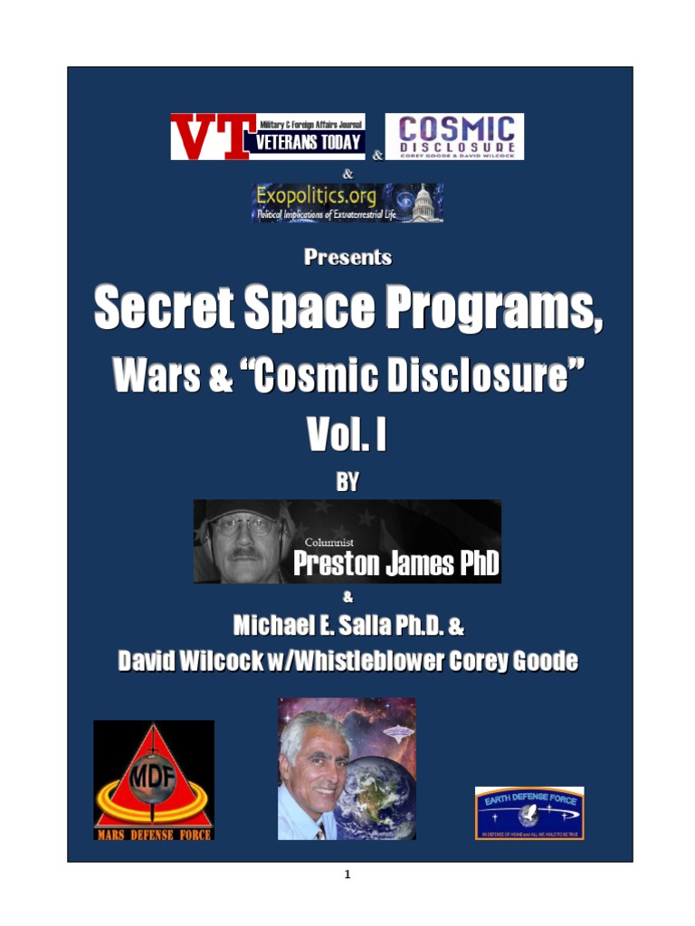 Secret Space Programs, Wars & "Cosmic Disclosure - Vol. 1 | PDF | Alien ...