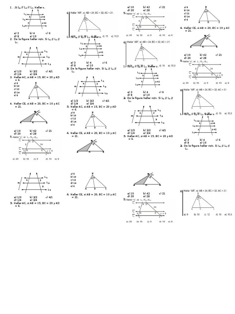 Geometric Problems and Solutions | PDF
