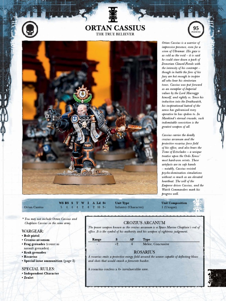 40k Rules Deathwatch en PDF | PDF