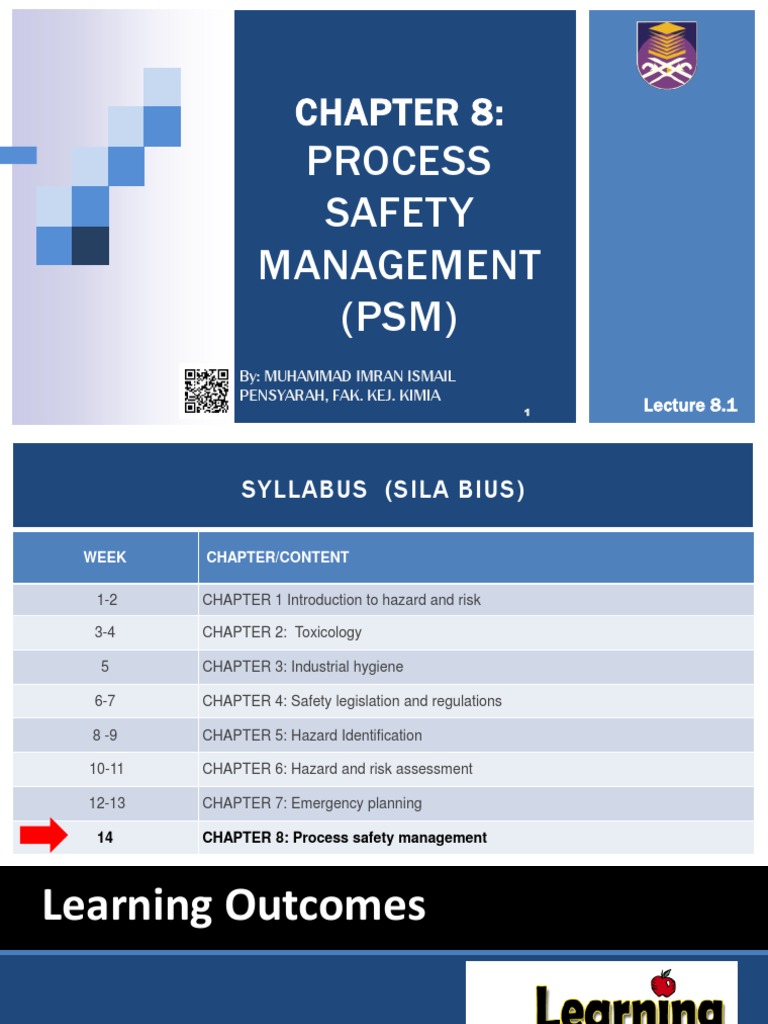 Process Safety Management Overview | PDF | Occupational Safety And ...