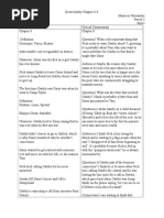 THE GREAT GATSBY Chapter 2: Daisy & Myrtle | PDF | Social Science | Law