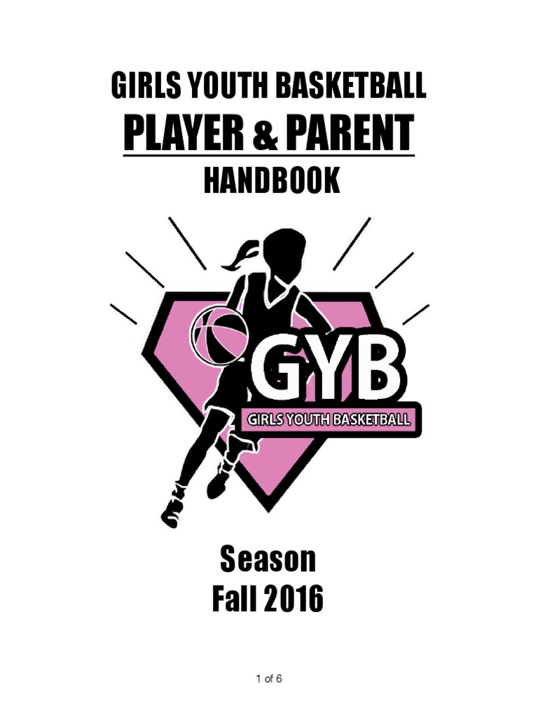 Girls Youth Basketball Handbook | PDF | Referee | Sports