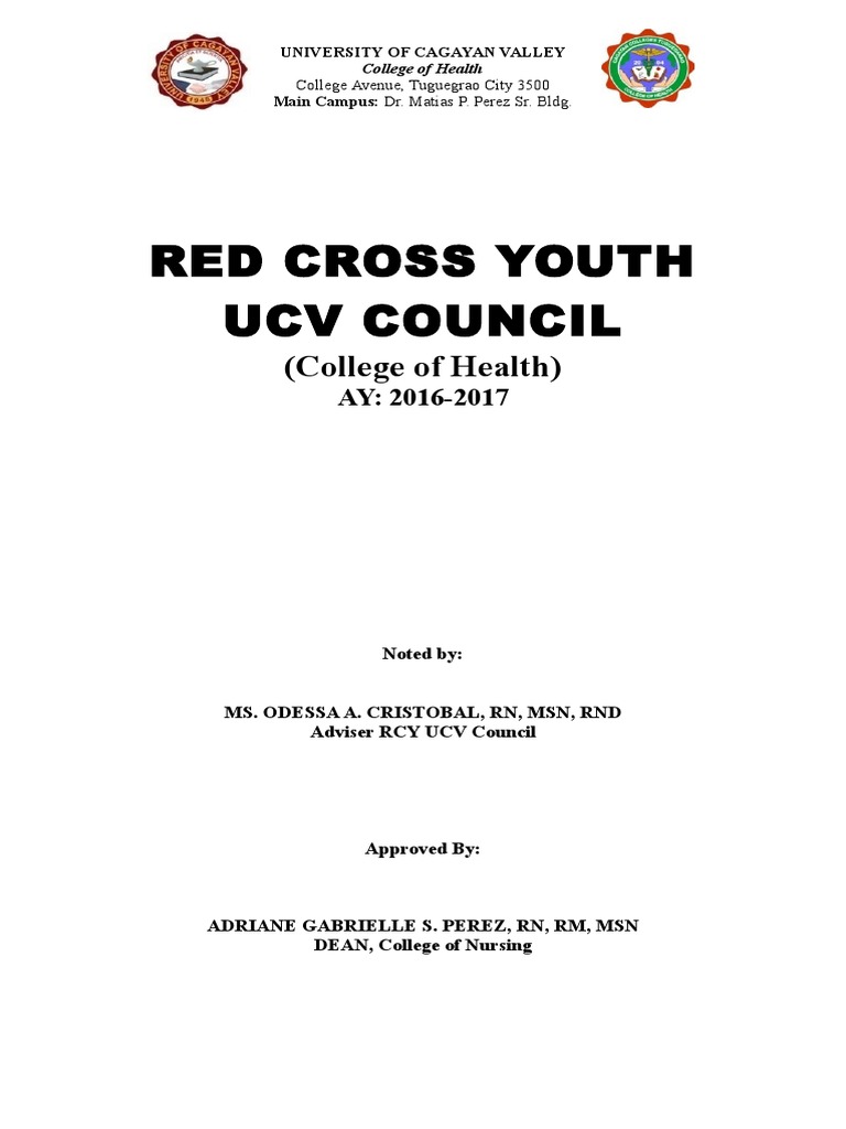 Red Cross Organization | PDF | Government | Wellness