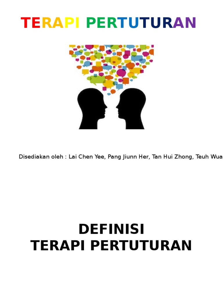 Terapi Pertuturan | PDF