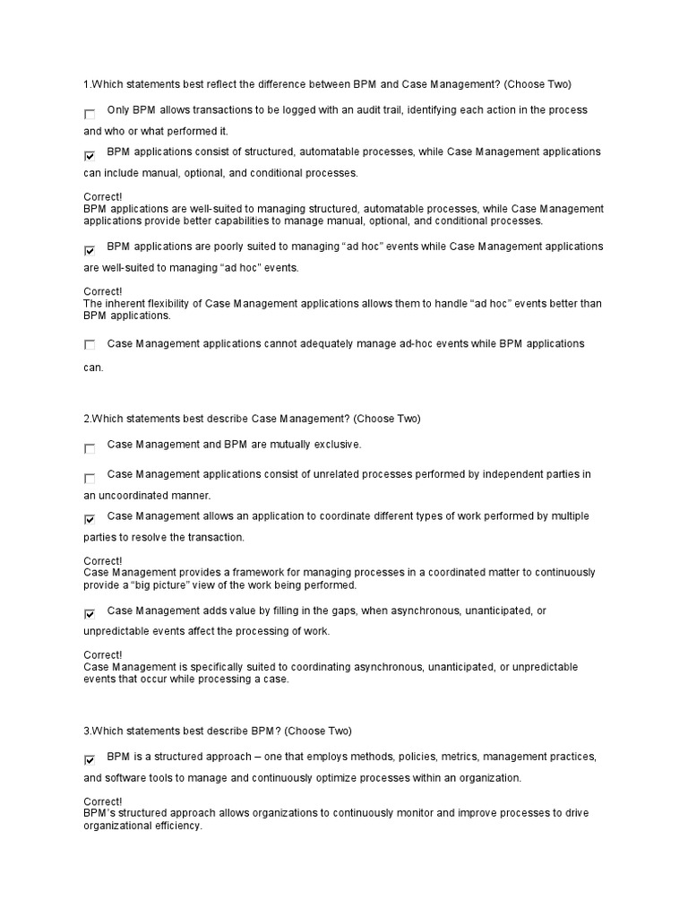 Pega PDN Question | PDF | Databases | Business Process