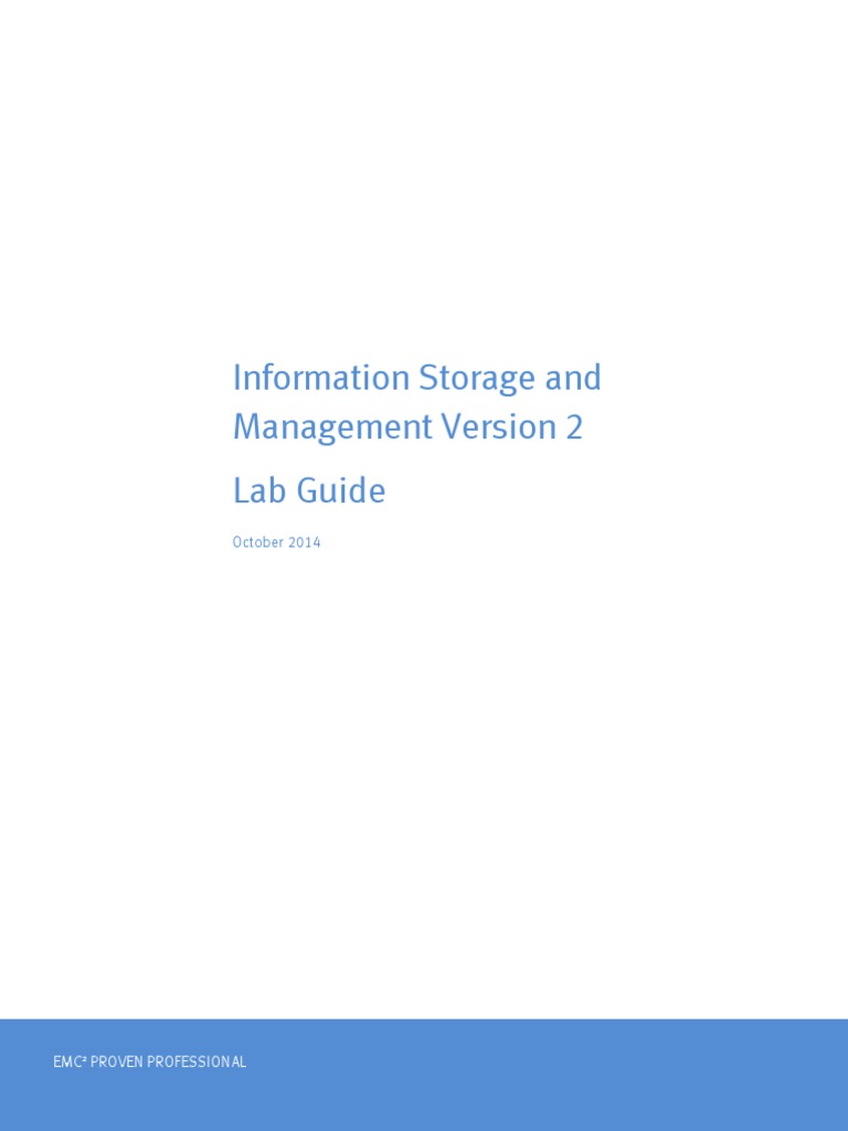 Ism v2 Lab Guide Ilt | PDF | Backup | Network Topology