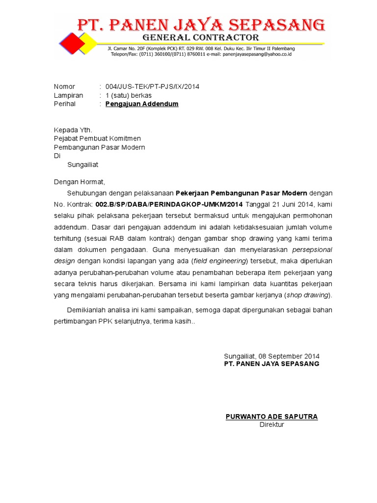 Surat Pengajuan Cco | PDF
