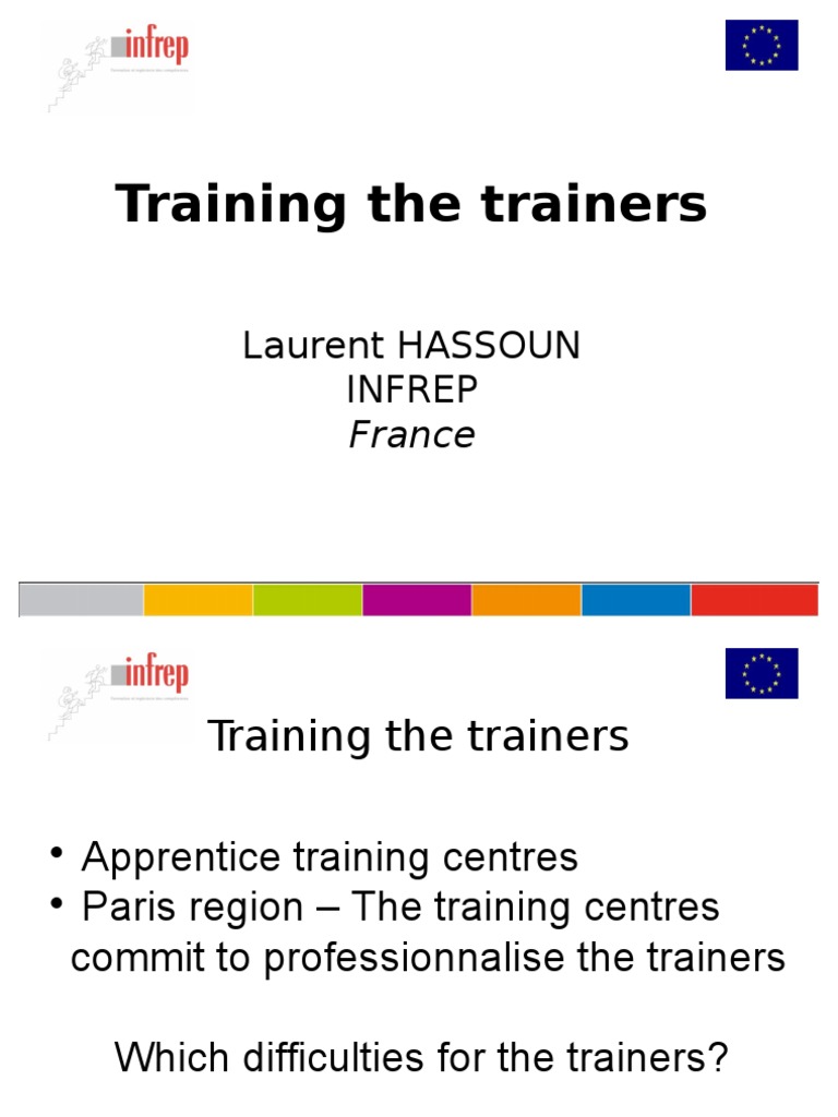 Training The Trainers 1 | PDF