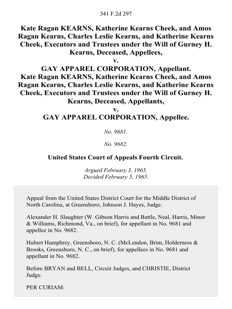 United States Court of Appeals Fourth Circuit.: No. 9681. No. 9682 | PDF