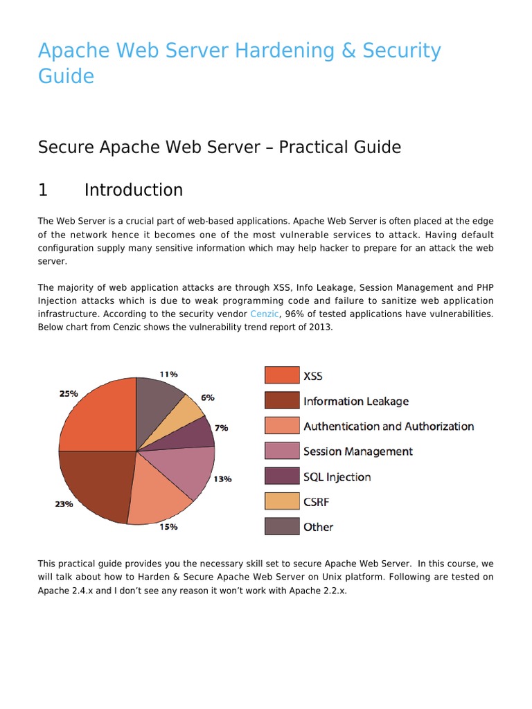 Secure Apache: Hardening Guide | PDF | Transport Layer Security | Http ...