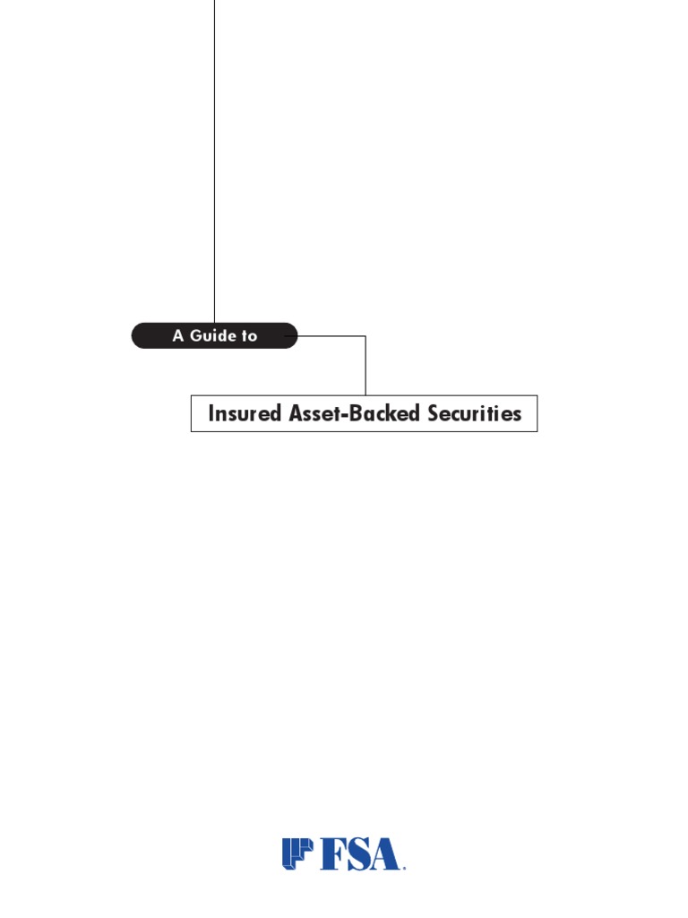 Insured Asset-Backed Securities: A Guide To | PDF | Asset Backed ...